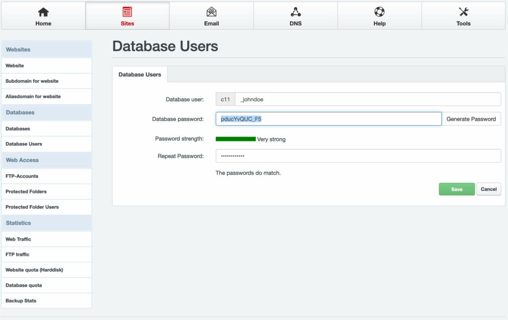 How Do I Create A Database? - Liberty Host Help Center